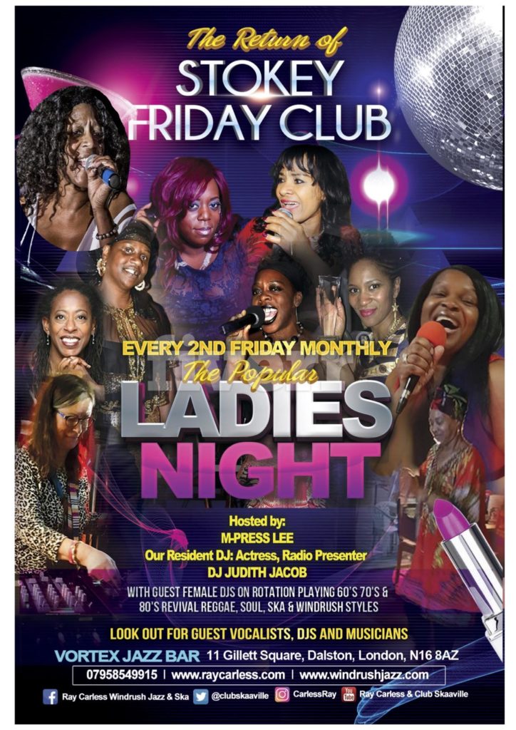 STOKEY FRIDAY CLUB, night of music and fun ft female djs & performers ...
