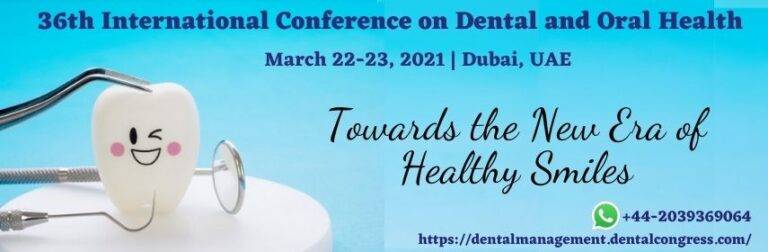 36th International Conference on Dental and Oral Health - blacknet
